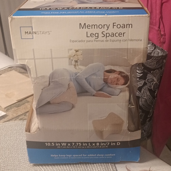 Mainstays | Bedding | Nwt Menory Foam Leg Spacer | Poshmark